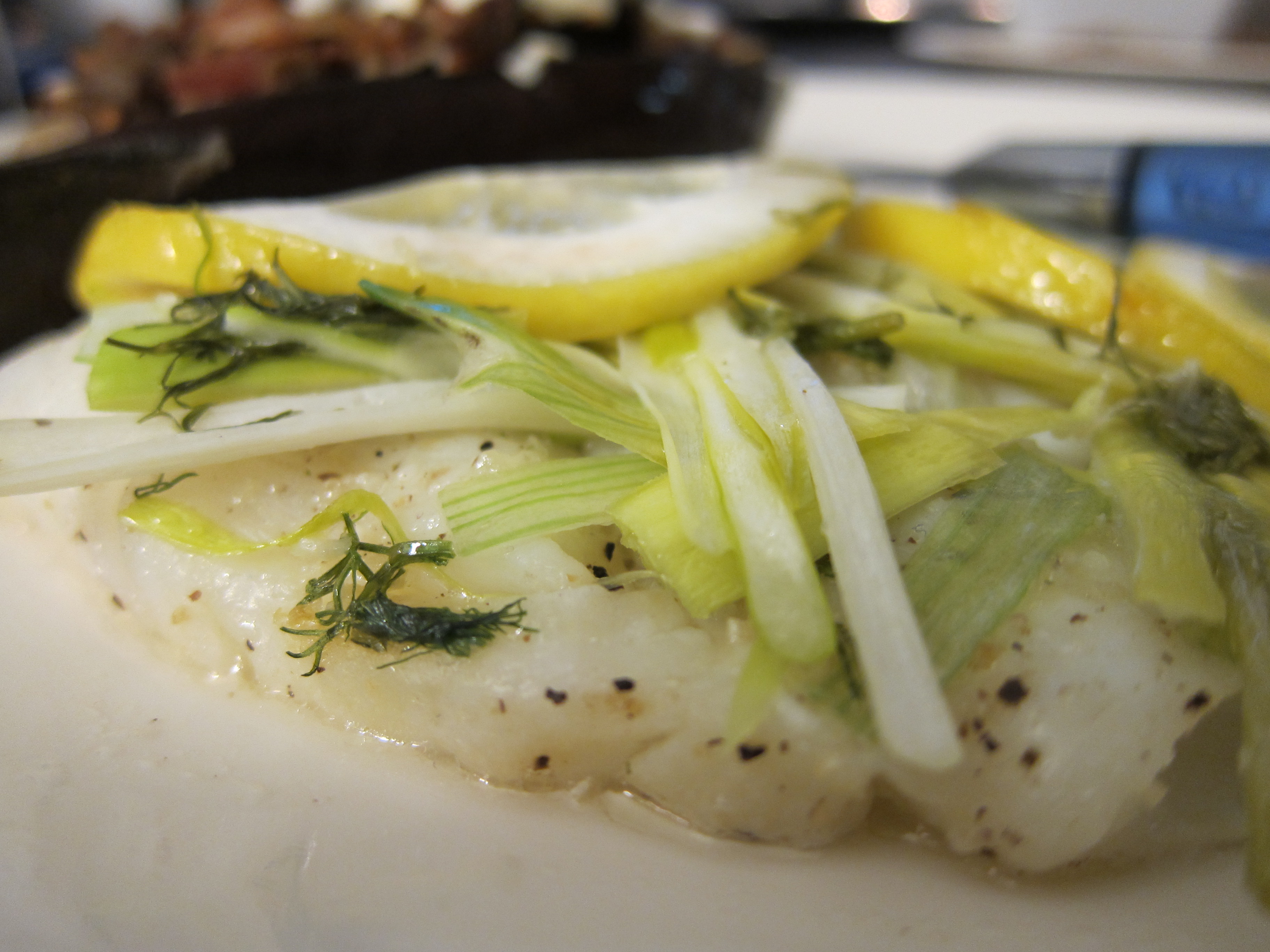 Fish Cooked in Paper | food comas