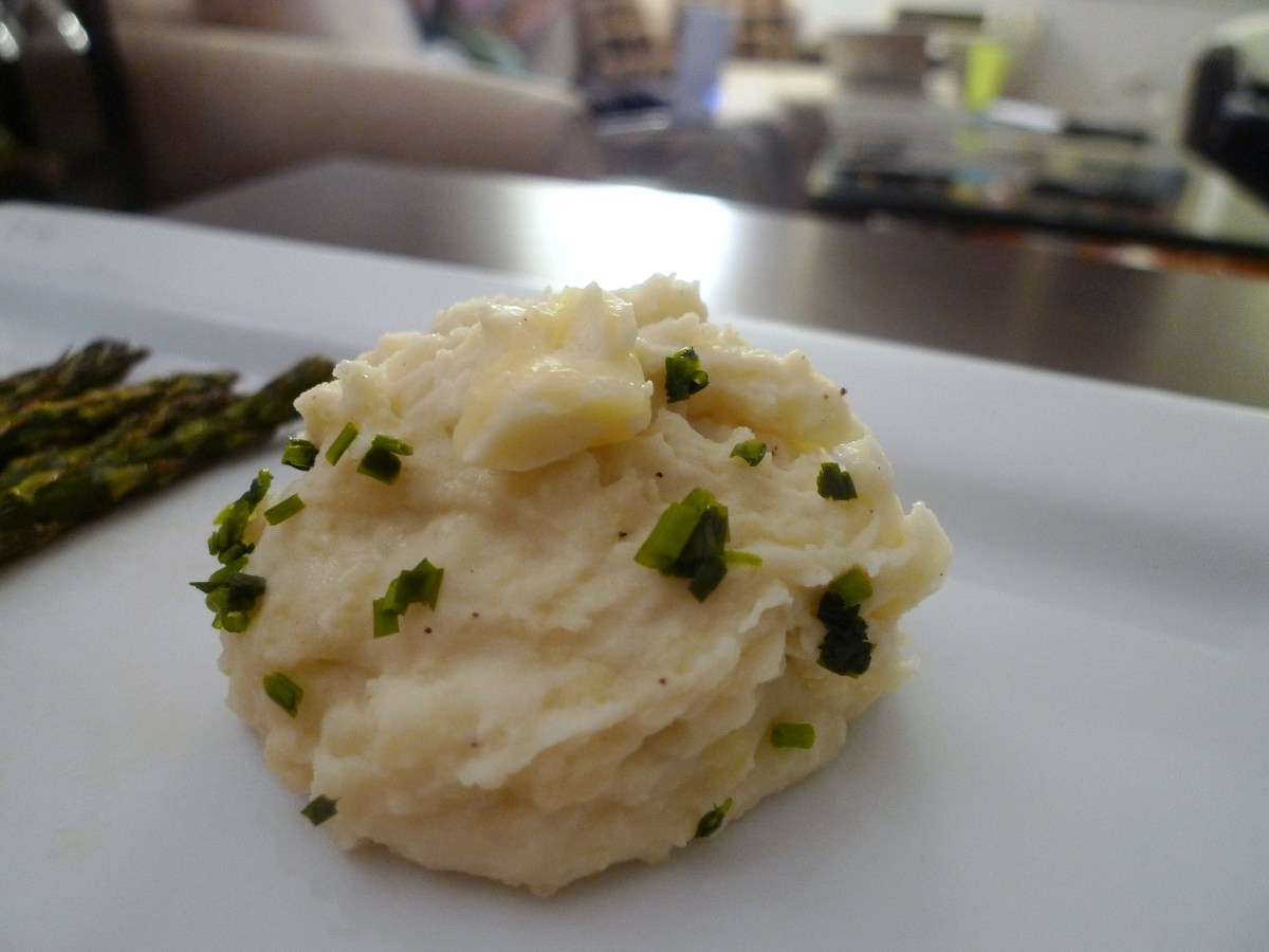 Purée of Garlic Potatoes | food comas