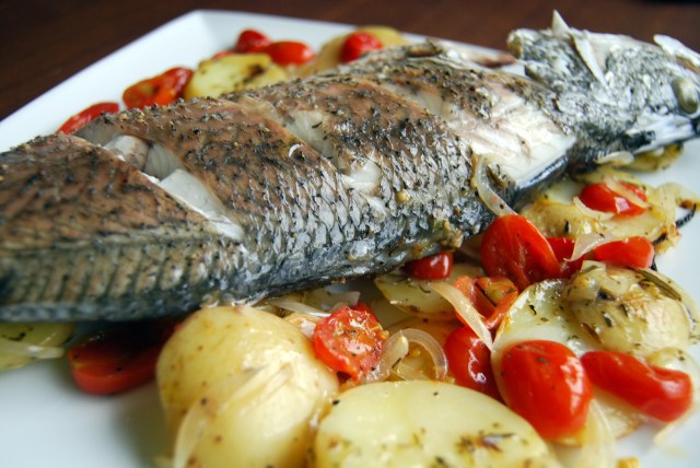 Baked Sea Bass | food comas
