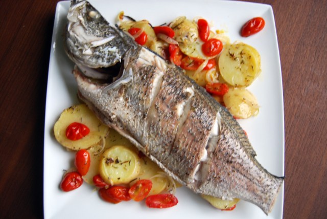Baked Sea Bass | food comas
