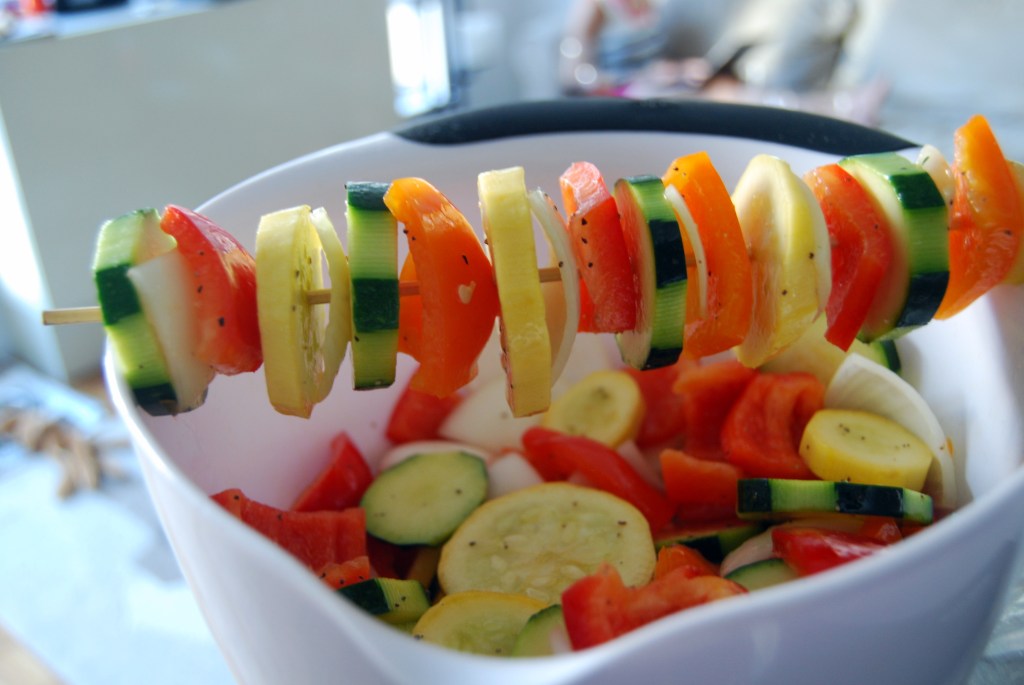 Summer Squash Skewers | food comas